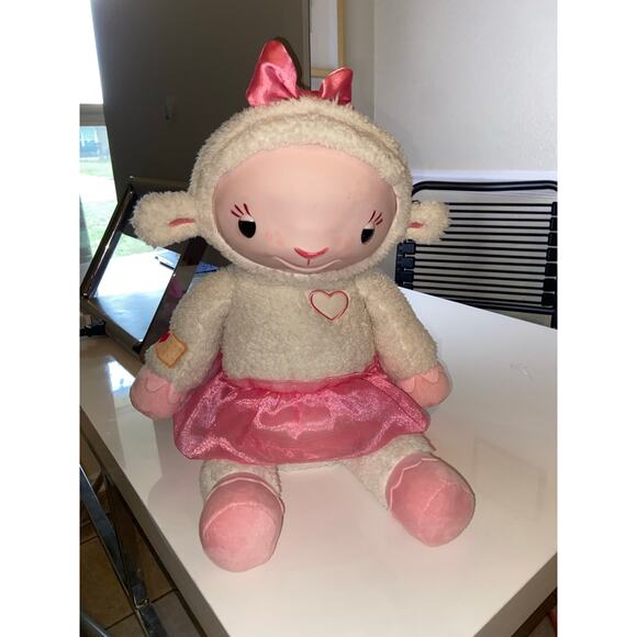 Disney | Toys | Just Play Disney Lights Sounds 8 Inch Tutu Lambie ...
